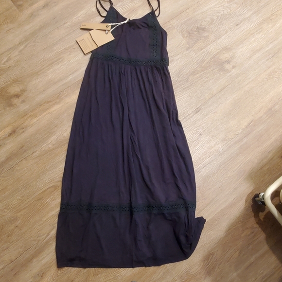 POL | Dresses | Pol Navy Blue Maxi Nwt | Poshmark